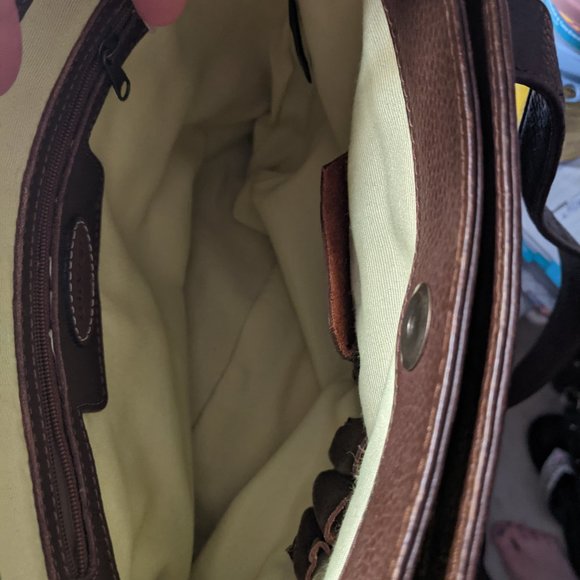 Orvis | Bags | Vintage Pebbled Leather Orvis Brown Shoulder Bag | Poshmark